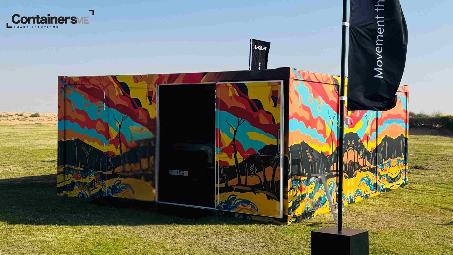 Why choose temporary container for events