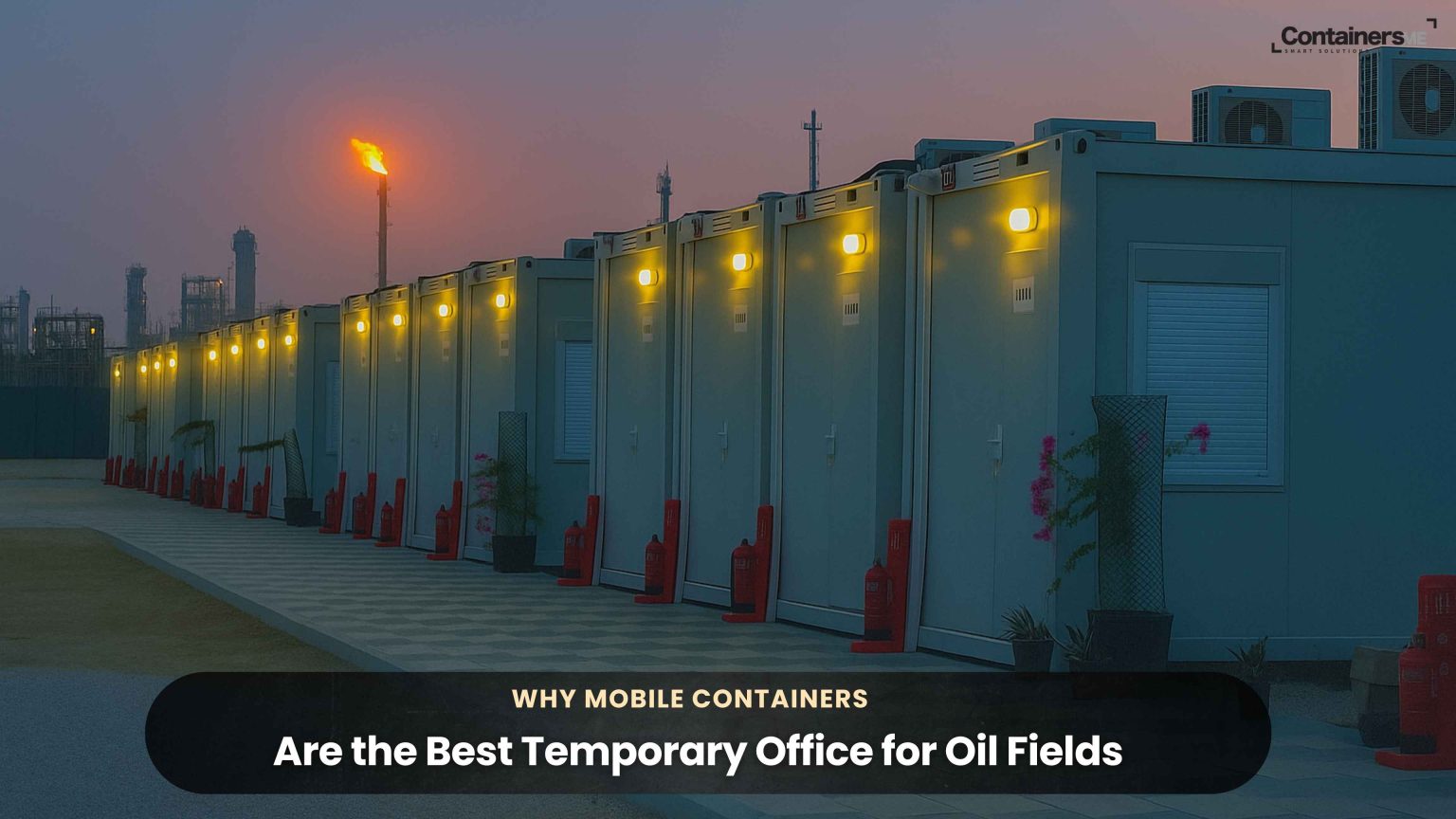 Best Temporary Office for Oil Fields | Rental and Sales