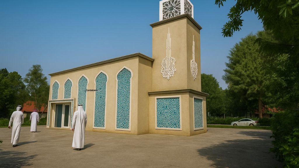 Container Mosque Manufacturer And Supplier | in Dubai - UAE